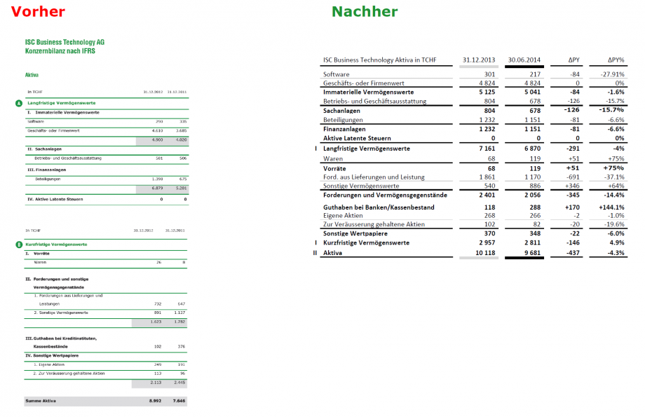 Annual reporting accordance with IFRS • IBCS - International Business ...