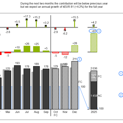 Multi-tier column chart • IBCS - International Business Communication ...